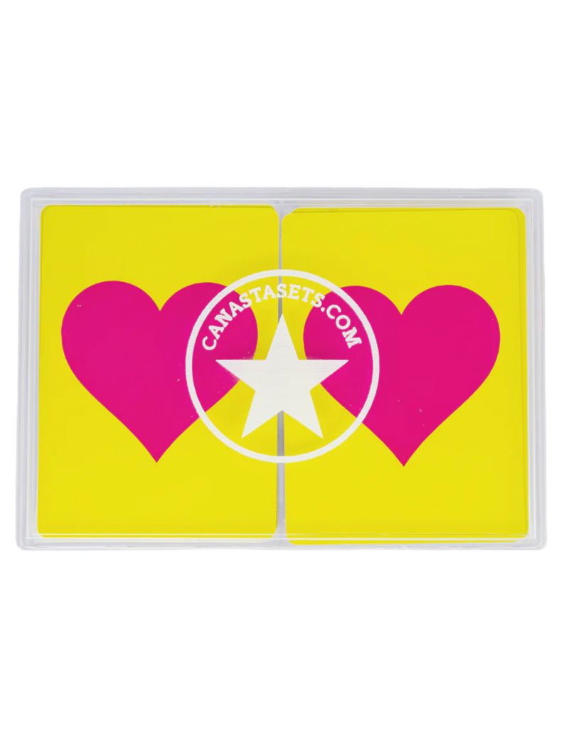 playing cards heart shape