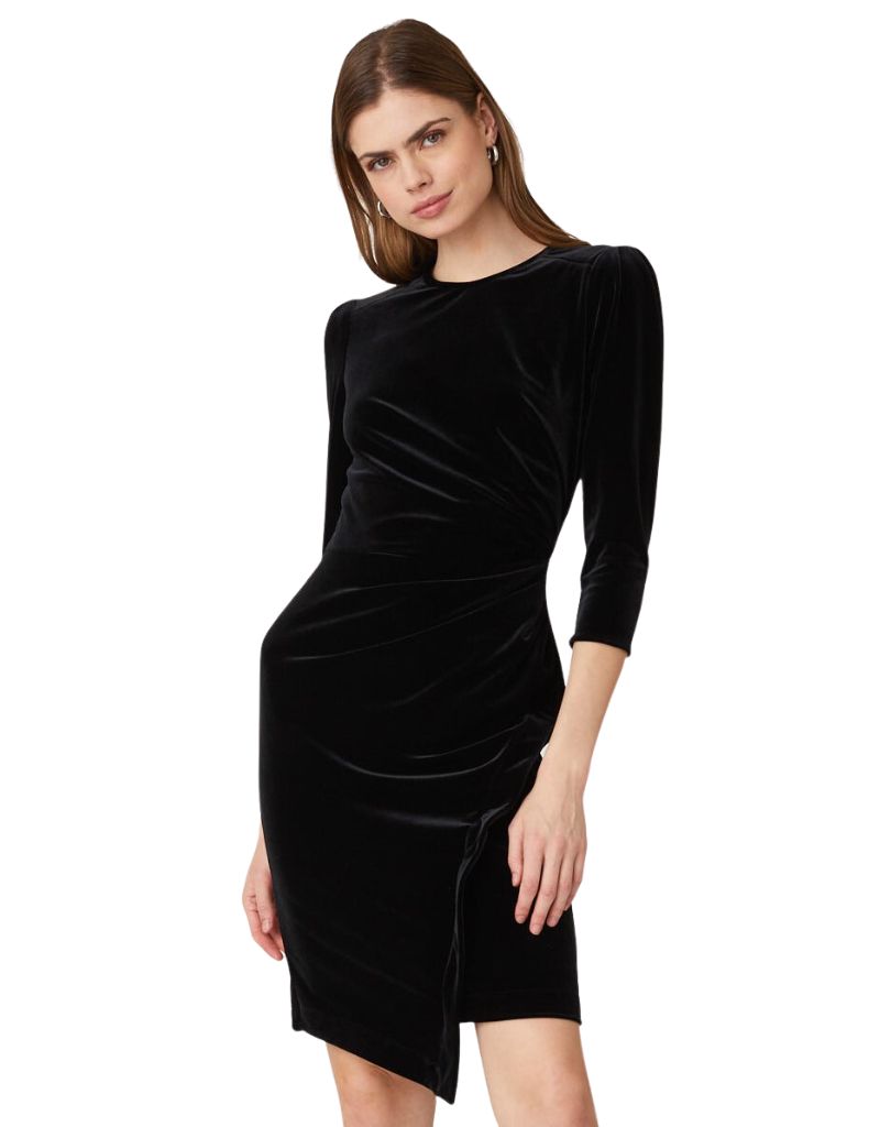 Shoshanna | Ralph Dress in Jet | I Am More Scarsdale