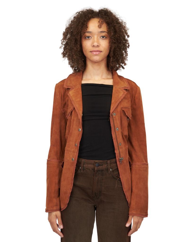 Jakett New York | Meryl Washed Suede Mustang | I Am More Scarsdale