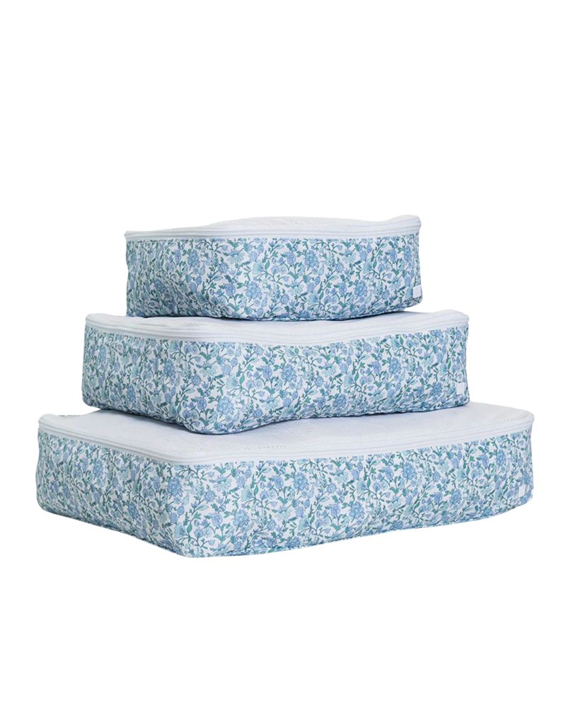TRVL | Luxe Packing Squad - Packing Cubes Hamptons Floral | I Am More